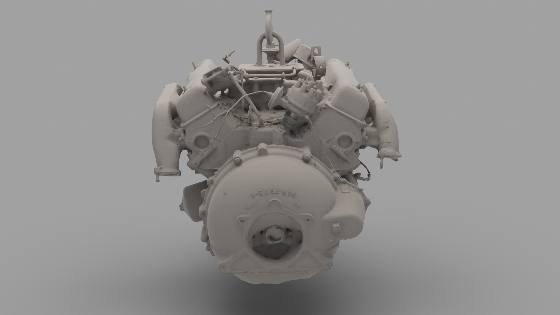 Old Rusty Ford Y-Block V8 Engine Scan 3D Model - TurboSquid 1994163