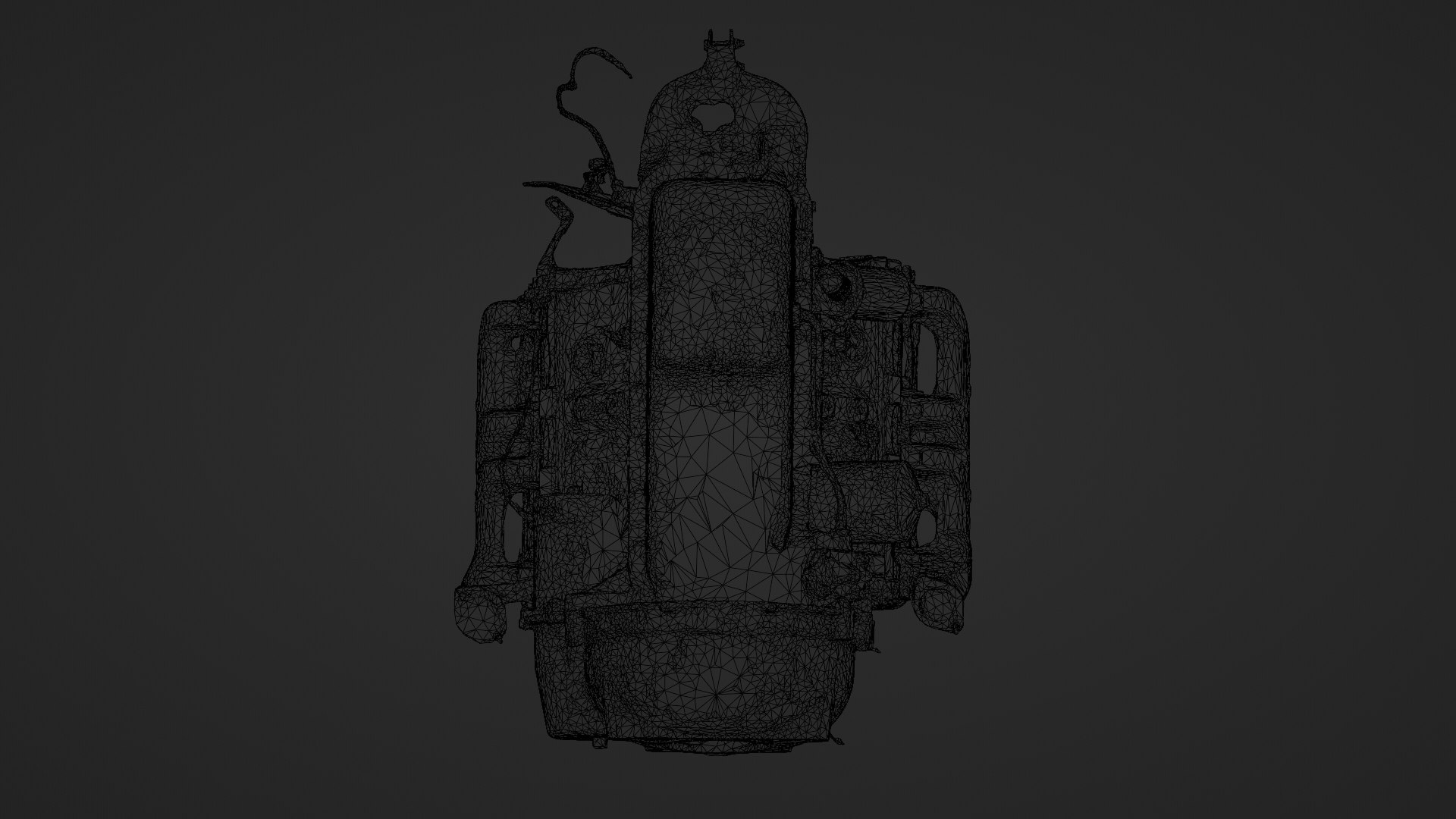 Old Rusty Ford Y-Block V8 Engine Scan 3D Model - TurboSquid 1994163