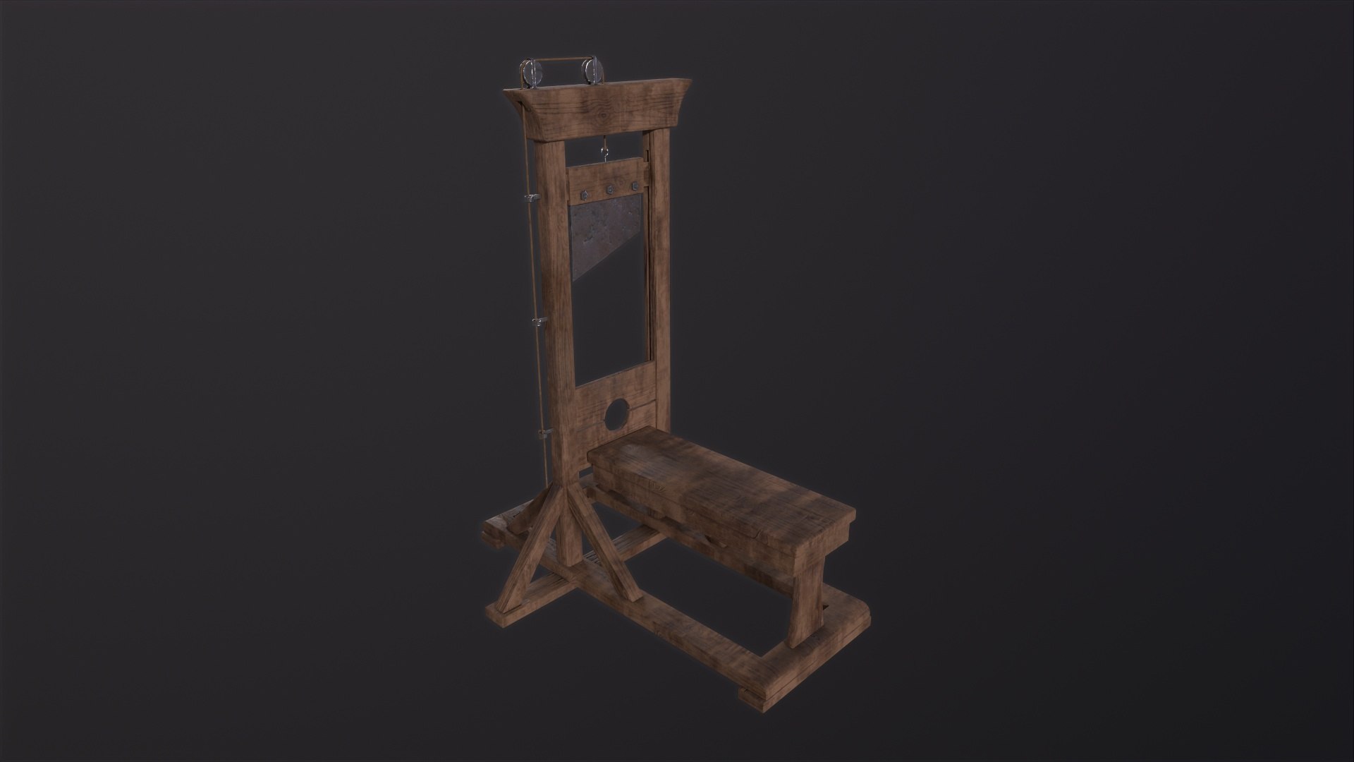 Guillotine 3D Model - TurboSquid 2098624