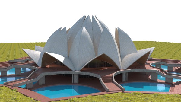 Free 3D Lotus-Temple Models | TurboSquid