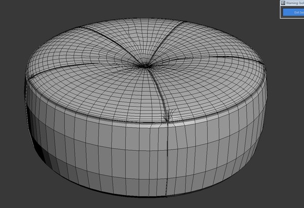 3ds max puff puf rounded