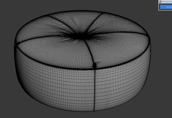 3ds max puff puf rounded
