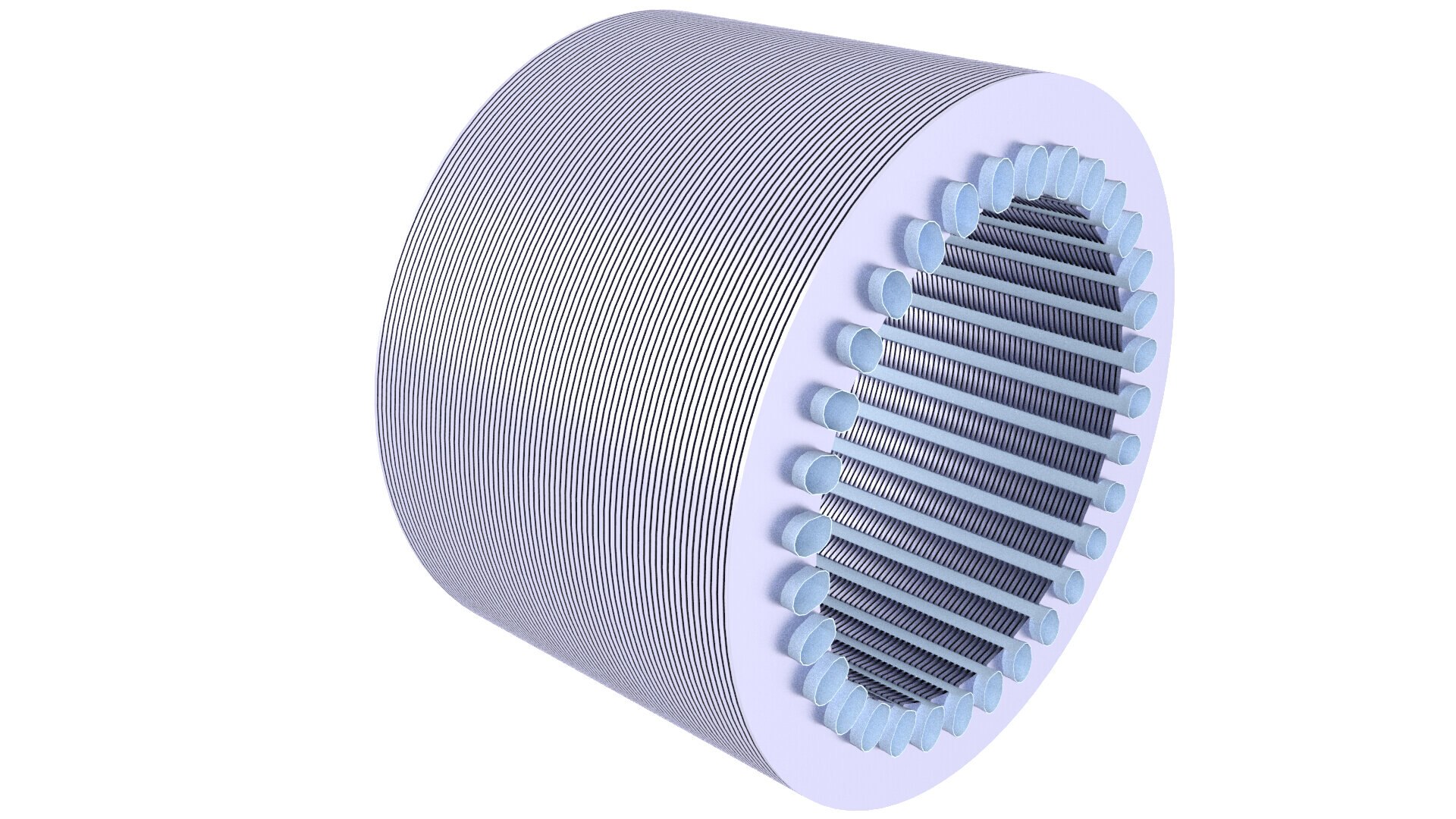 Professional Electric Motor Stator 49 3D Model - TurboSquid 2096771