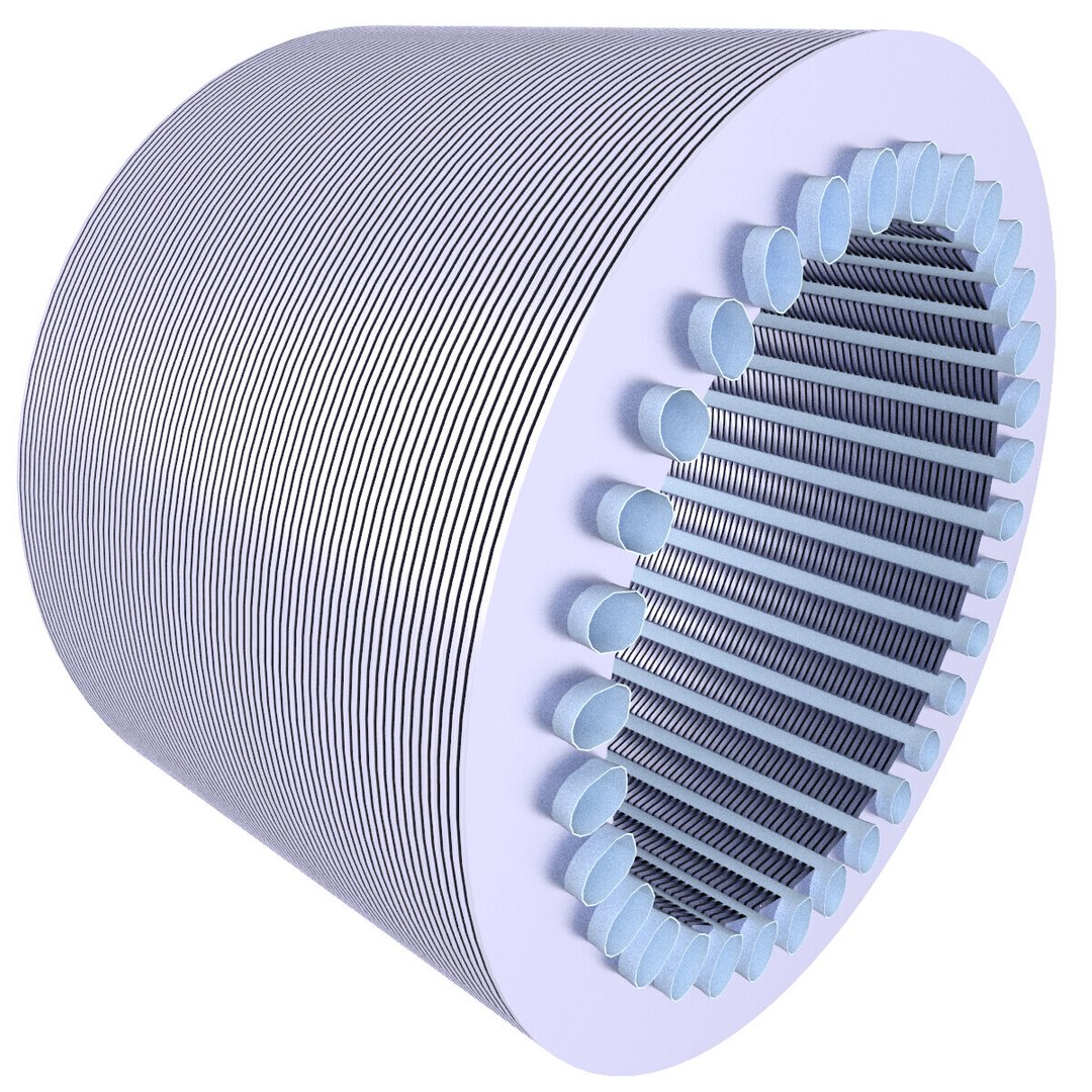 Professional Electric Motor Stator 49 3D Model - TurboSquid 2096771