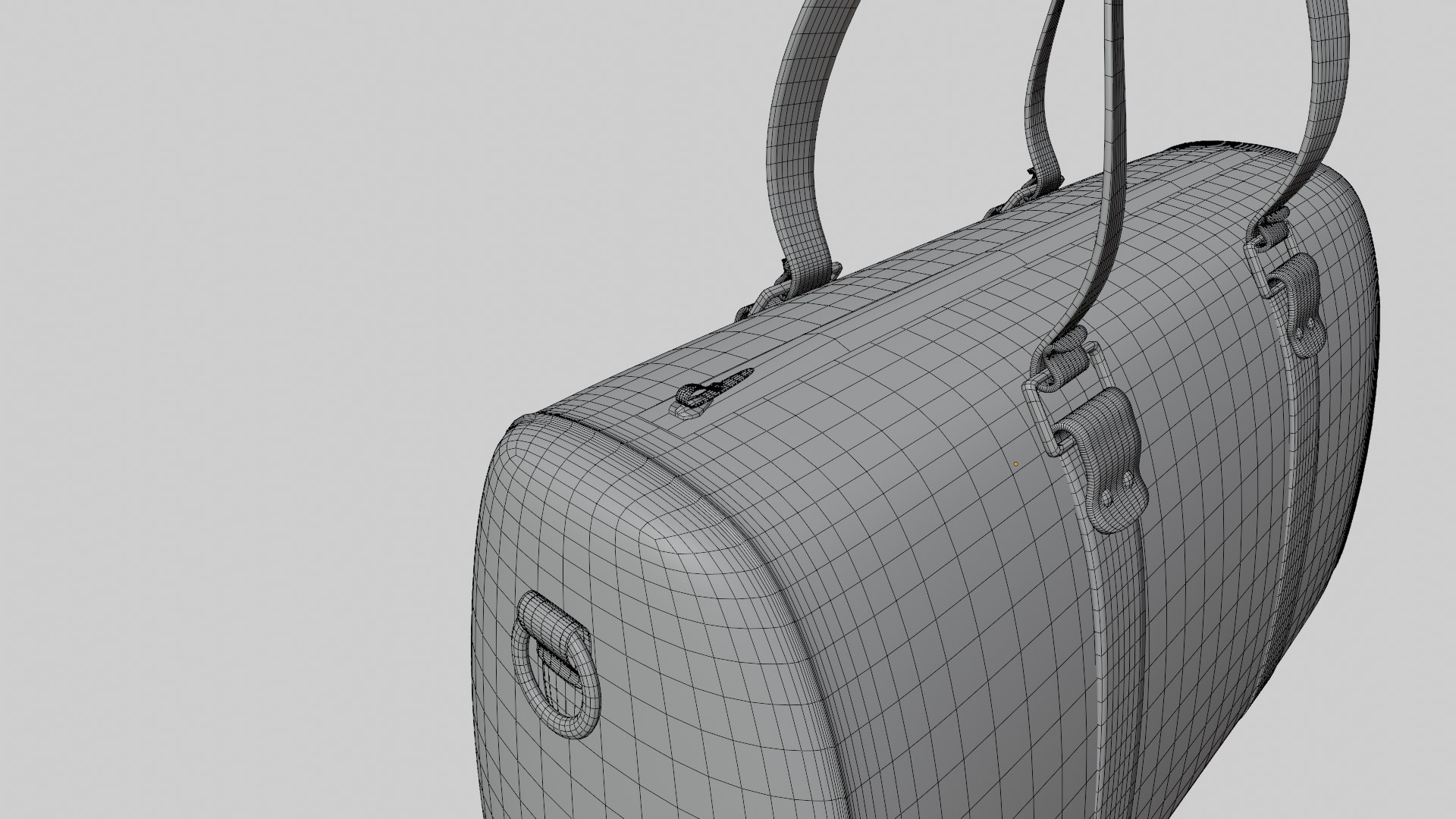 3D Red Leather bag - TurboSquid 2112081