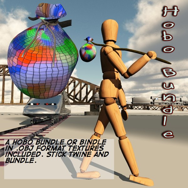 bundle cloth 3d model