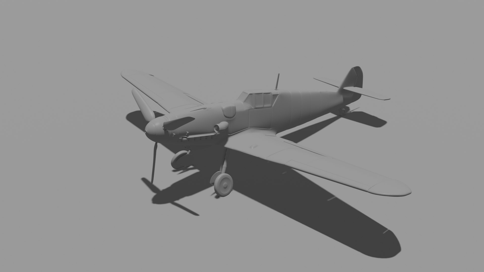 3D Bf-109g Model - TurboSquid 1534722