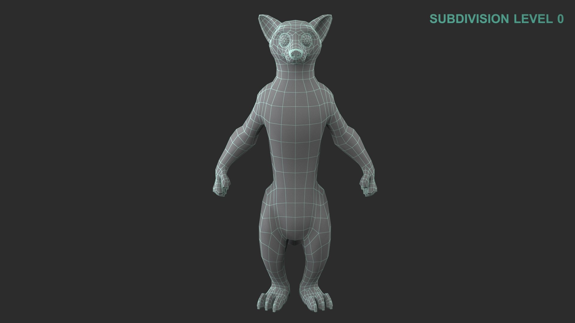 3D Cartoon Fox Character Model - TurboSquid 2107125