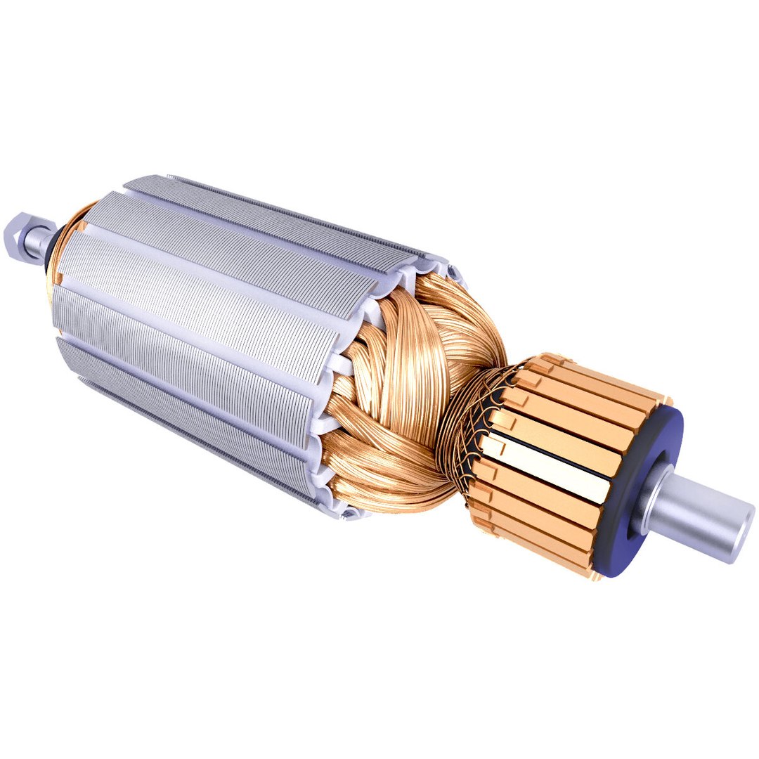 3D Brushed Electric Motor Rotor 111 - TurboSquid 2387979