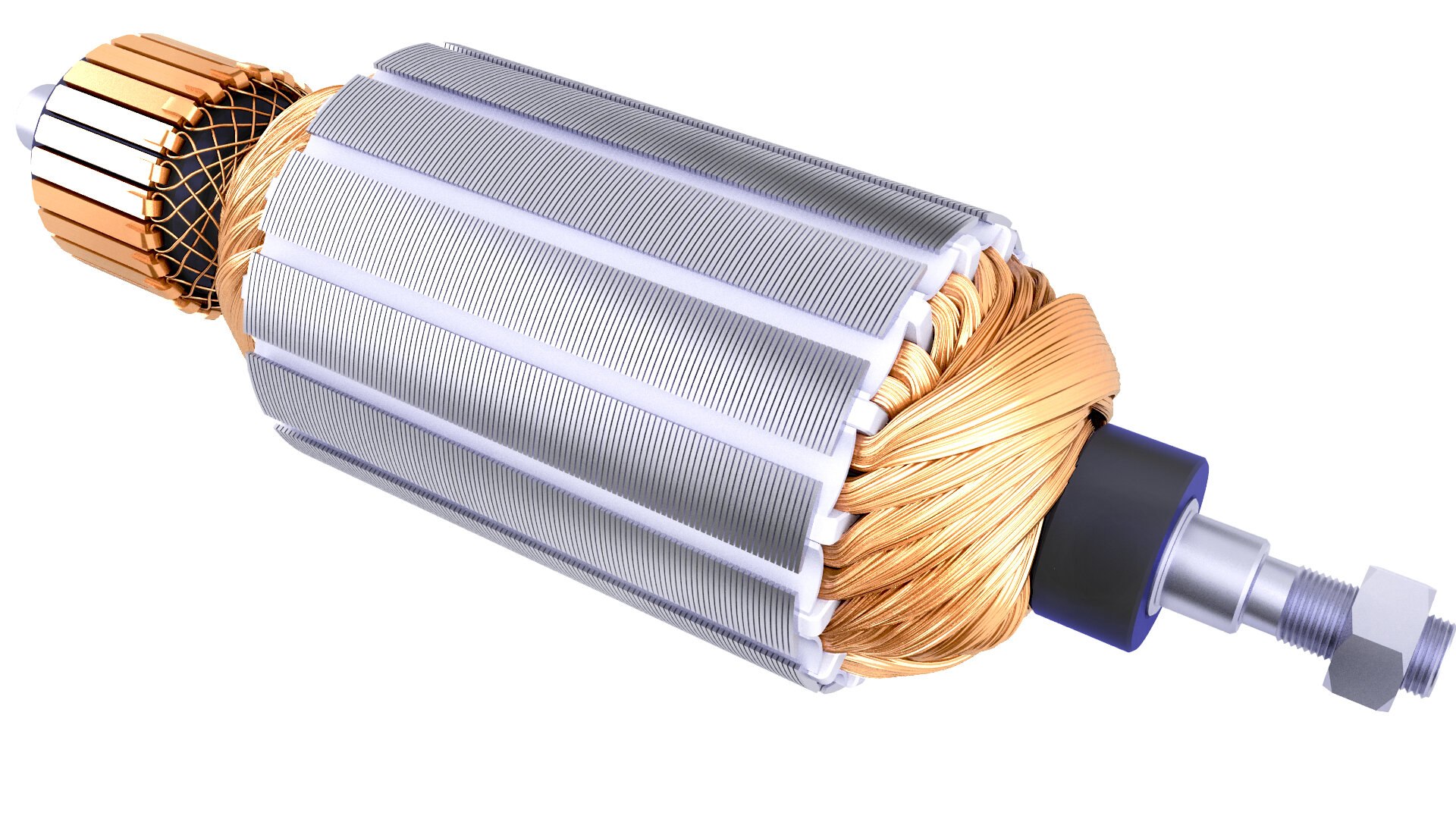 3D Brushed Electric Motor Rotor 111 - TurboSquid 2387979