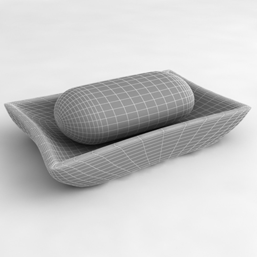 3d model soap dish