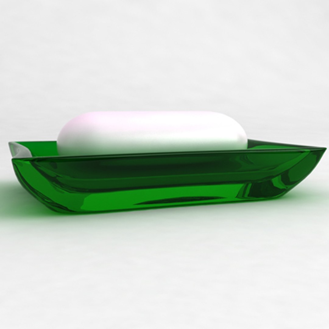 3d model soap dish