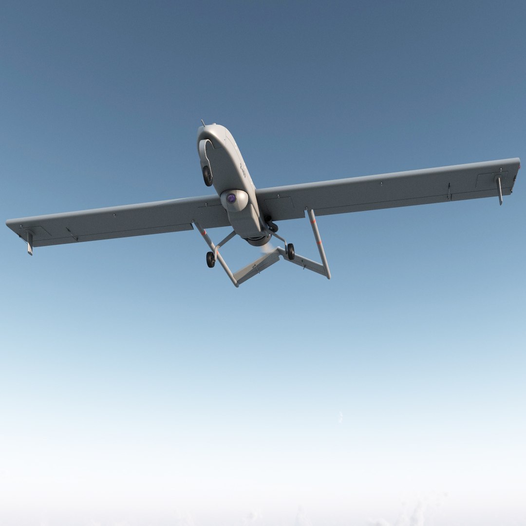 3d model rq-7 shadow unmanned aerial