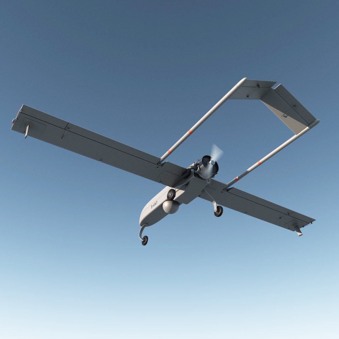3d model rq-7 shadow unmanned aerial