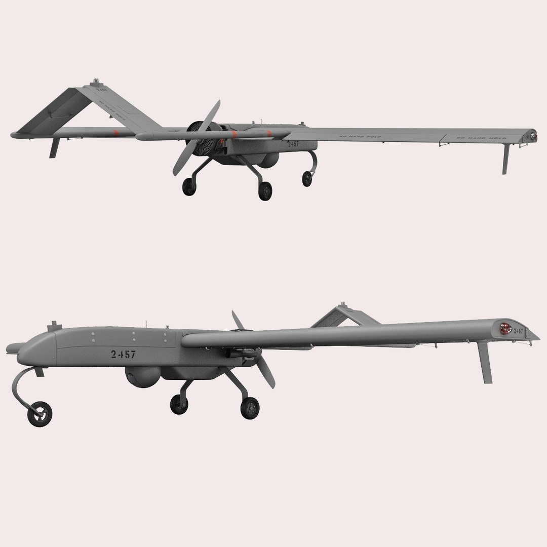 3d model rq-7 shadow unmanned aerial
