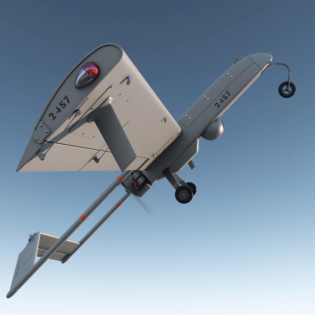 3d model rq-7 shadow unmanned aerial