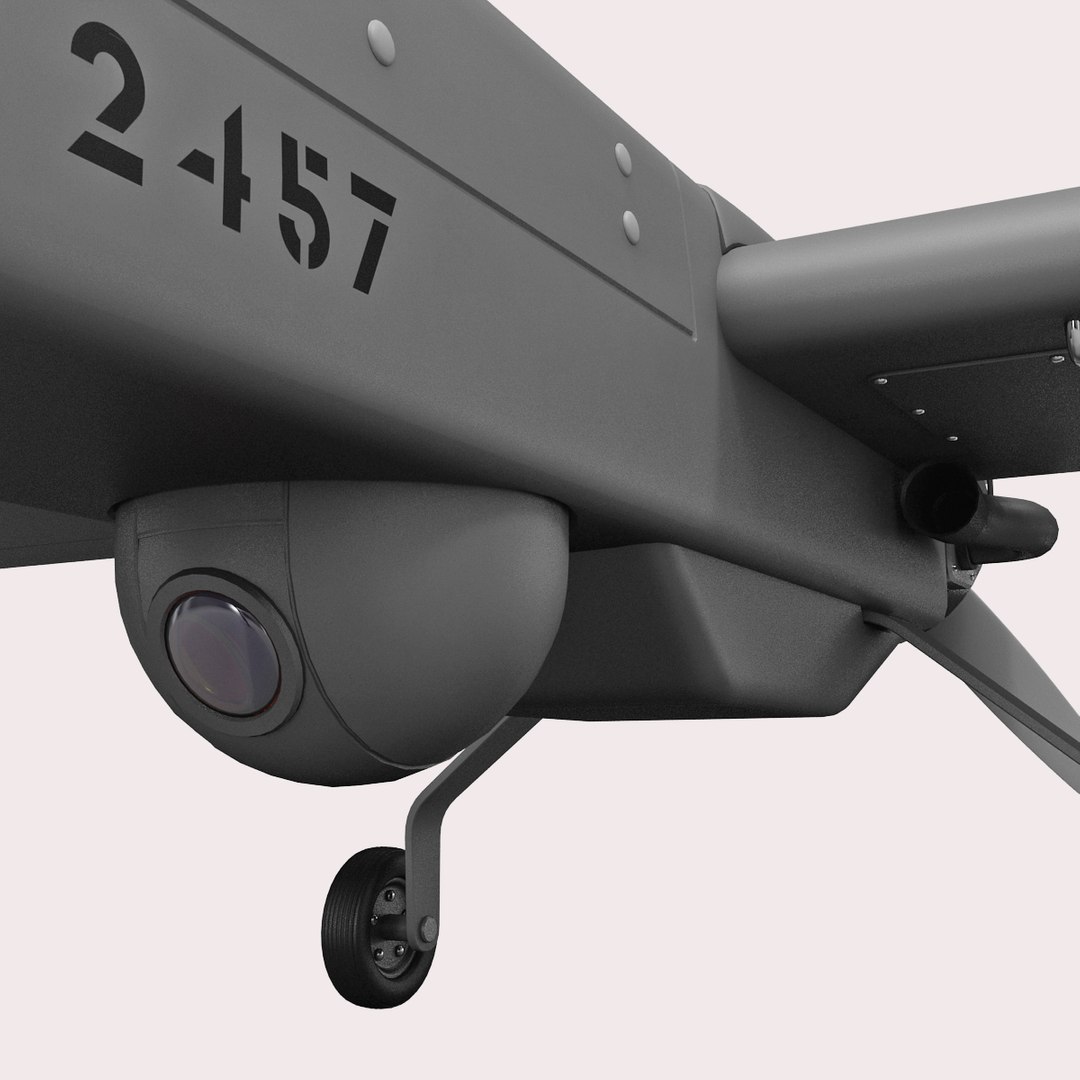 3d model rq-7 shadow unmanned aerial