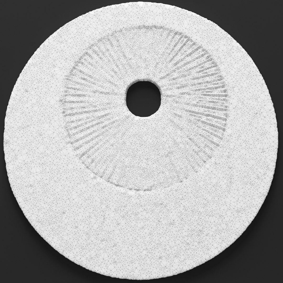 3d Square Encaved Ribbed Wall Model