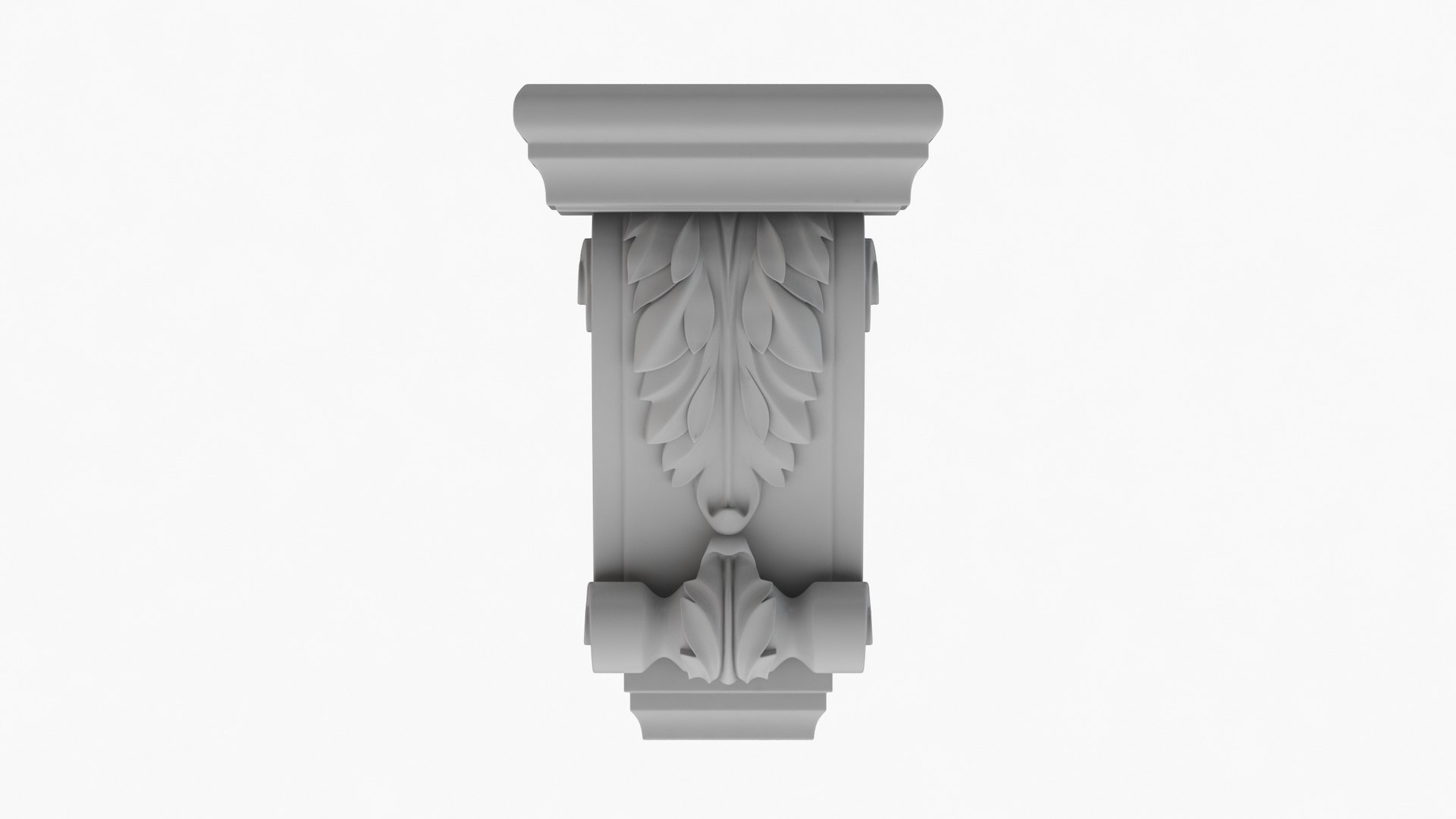 3D Model Scroll Corbel 57 - 3D Printable - TurboSquid 1724388