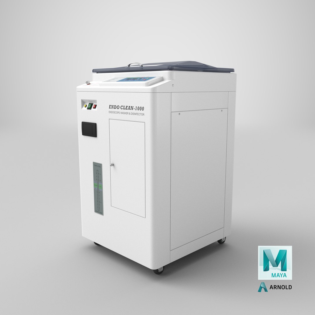 Endoscope Reprocessor Endo Clean 1000 3D model - TurboSquid 1831273