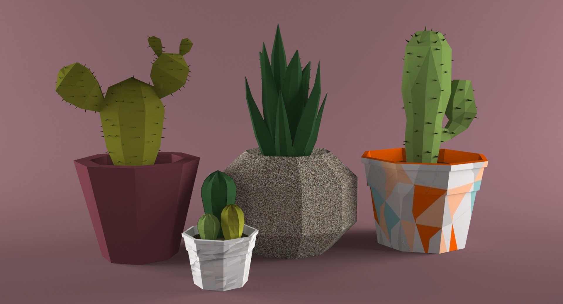 Cactus Model - TurboSquid 1246710