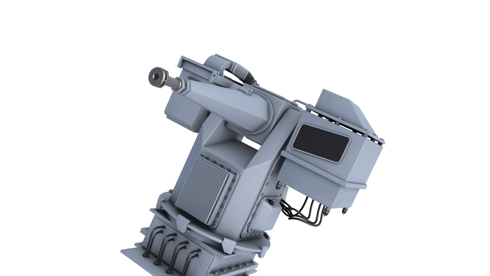 MLG 27 Naval Gun 3D Model - TurboSquid 2434185