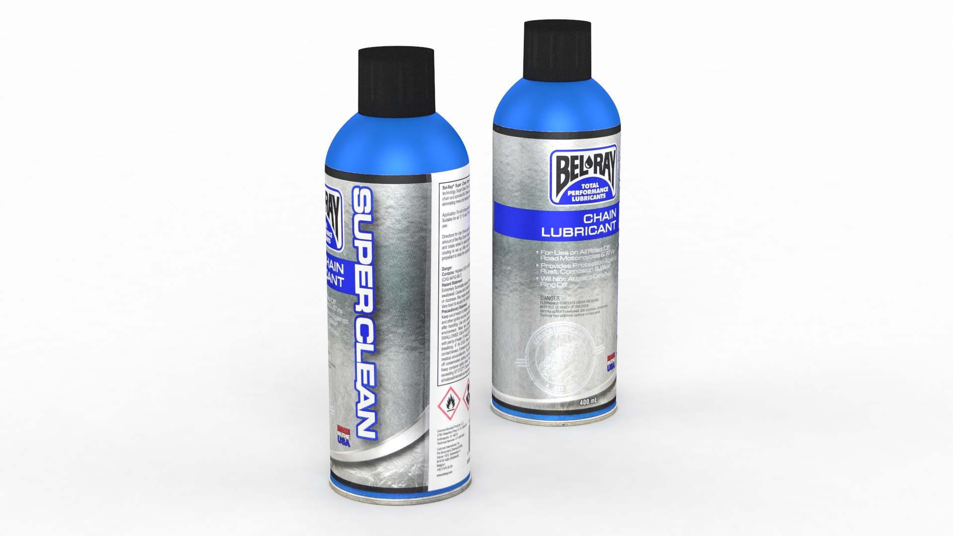 3D Bel Ray Chain Lubricant Super Clean 400ml 2023 - TurboSquid 2277101