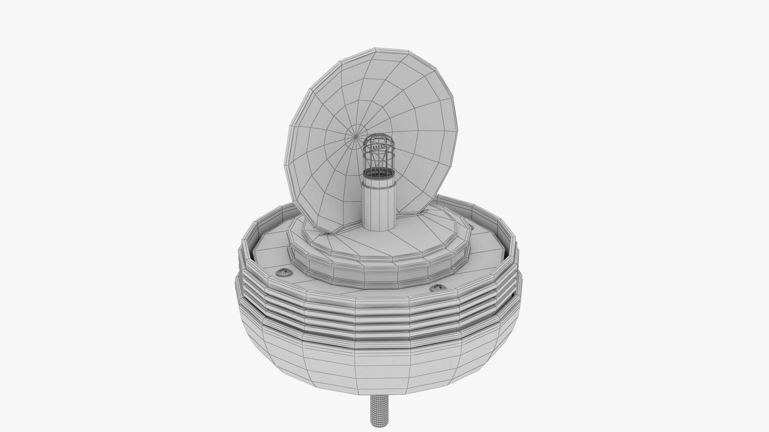 3D model Warning Light 3 - TurboSquid 1717054