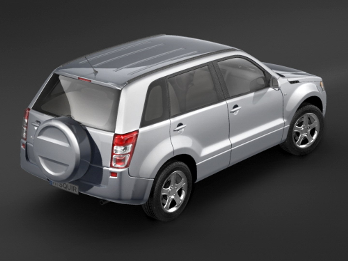 Suzuki Grand Vitara Suv 3d Model