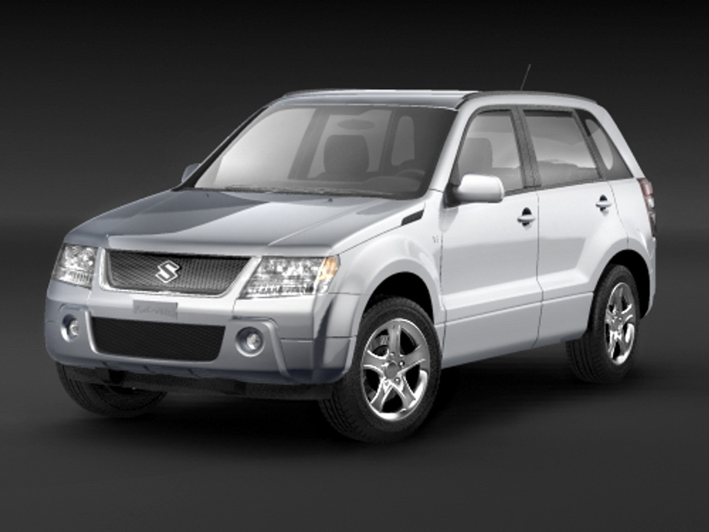 Suzuki Grand Vitara Suv 3d Model