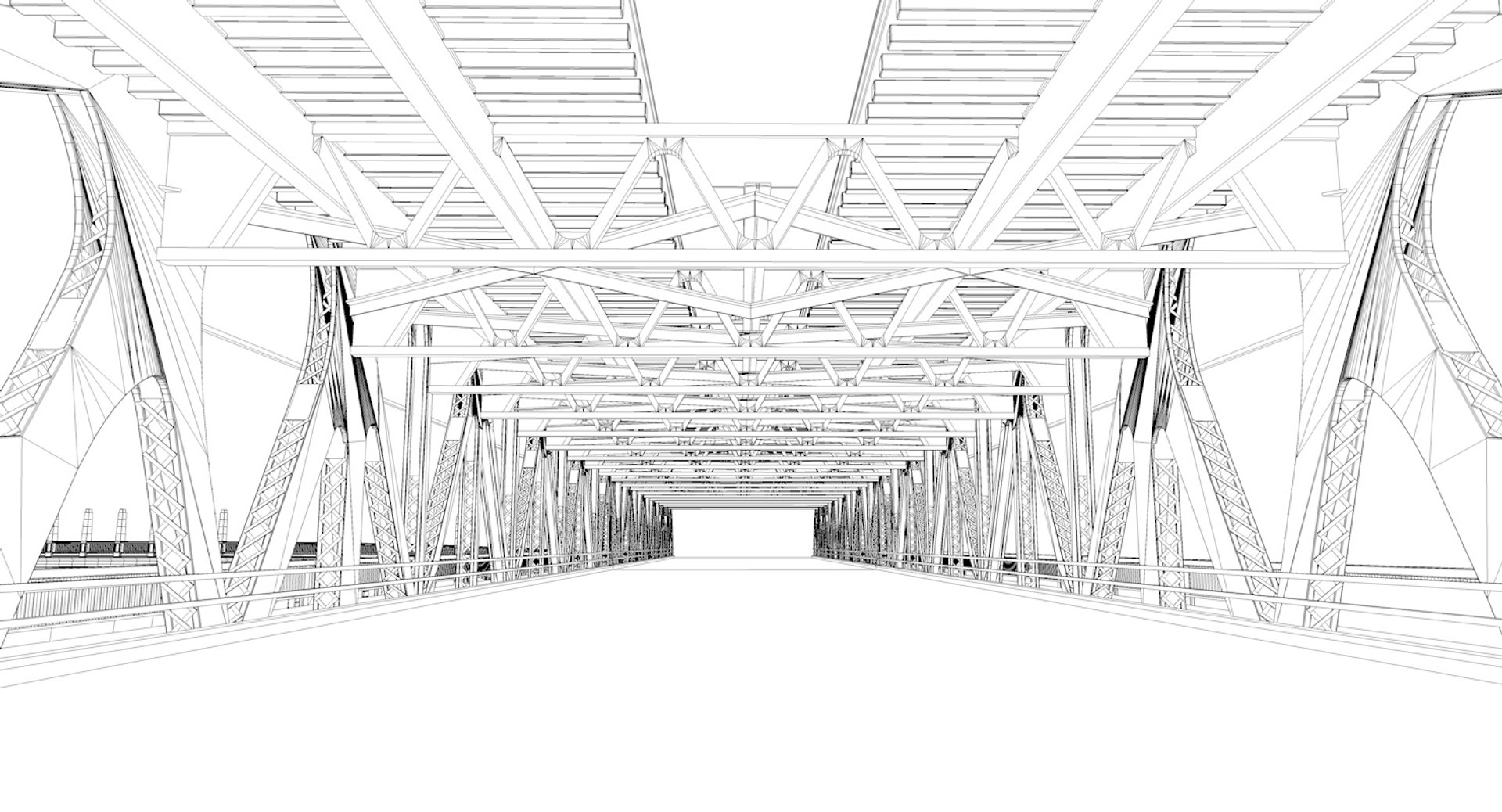 Wells Bridge Chicago 3D - TurboSquid 1190864