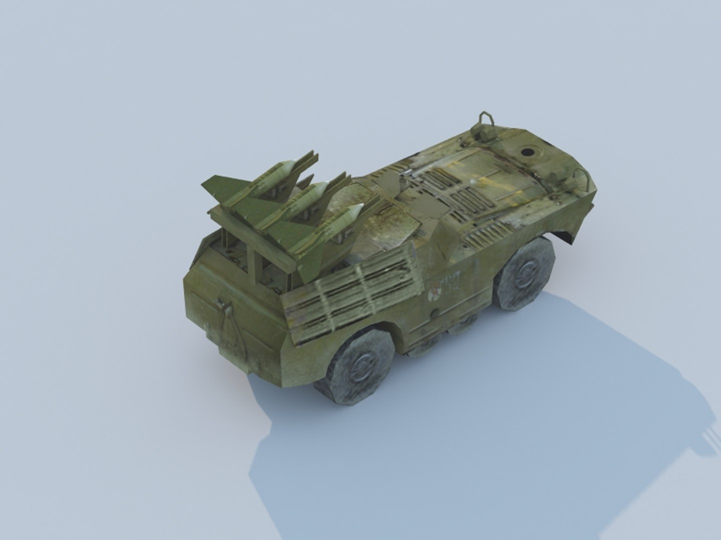 Brdm 1 3d Model