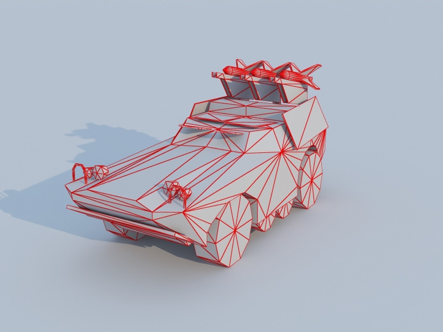 Brdm 1 3d Model