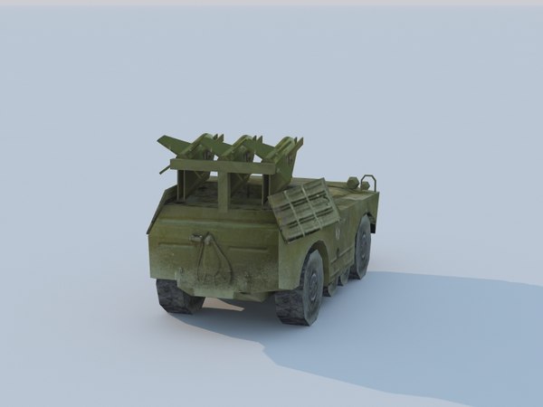 brdm 1 3d model