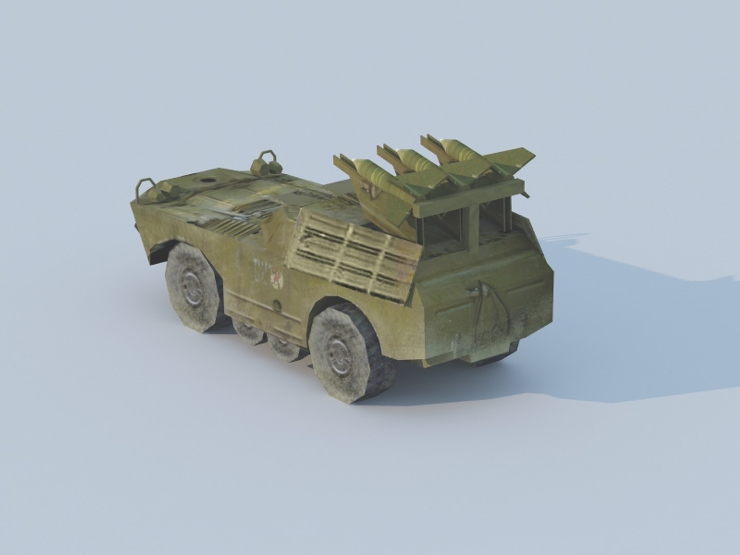 Brdm 1 3d Model
