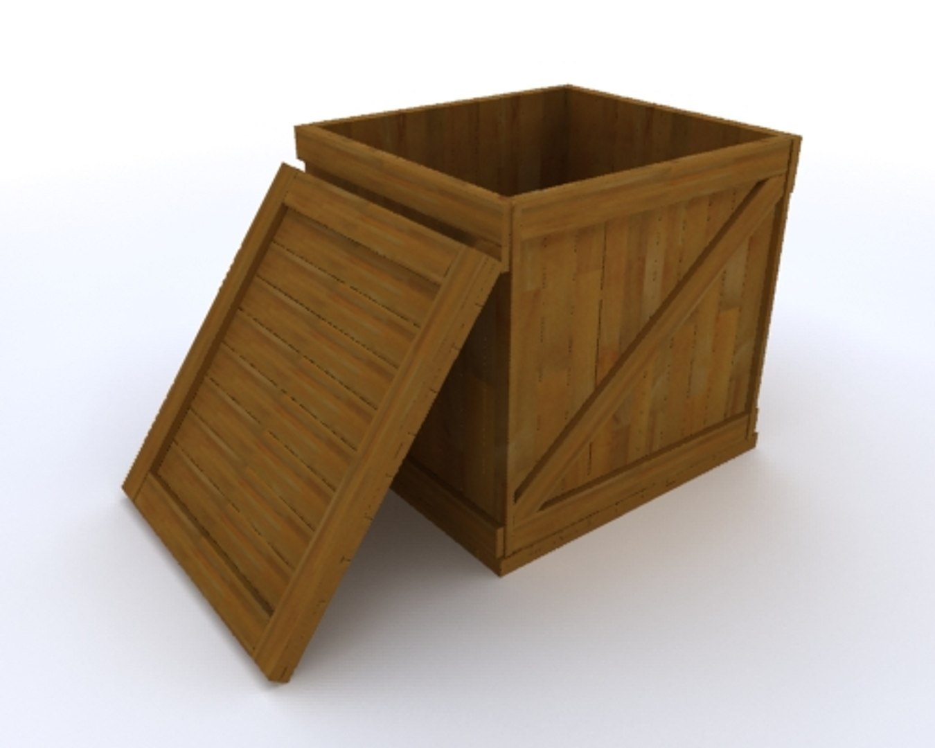 crate freight 3d model