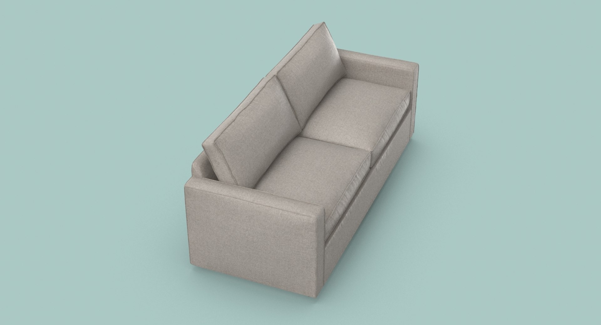 Transitional-2-seater-sofa 3D Model - TurboSquid 1270422