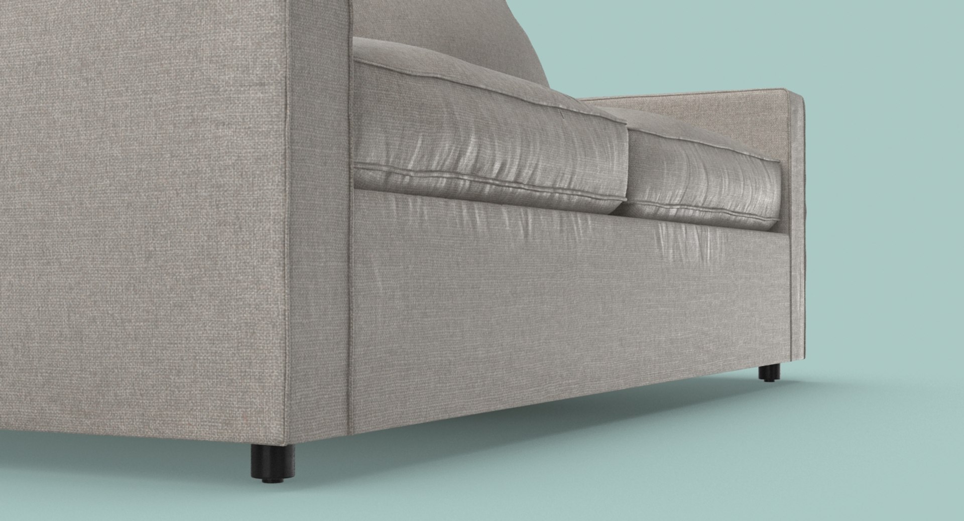 Transitional-2-seater-sofa 3D Model - TurboSquid 1270422