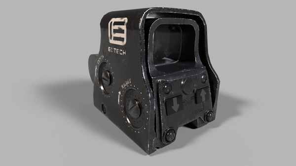 Sight holographic holo 3D model - TurboSquid 1672703