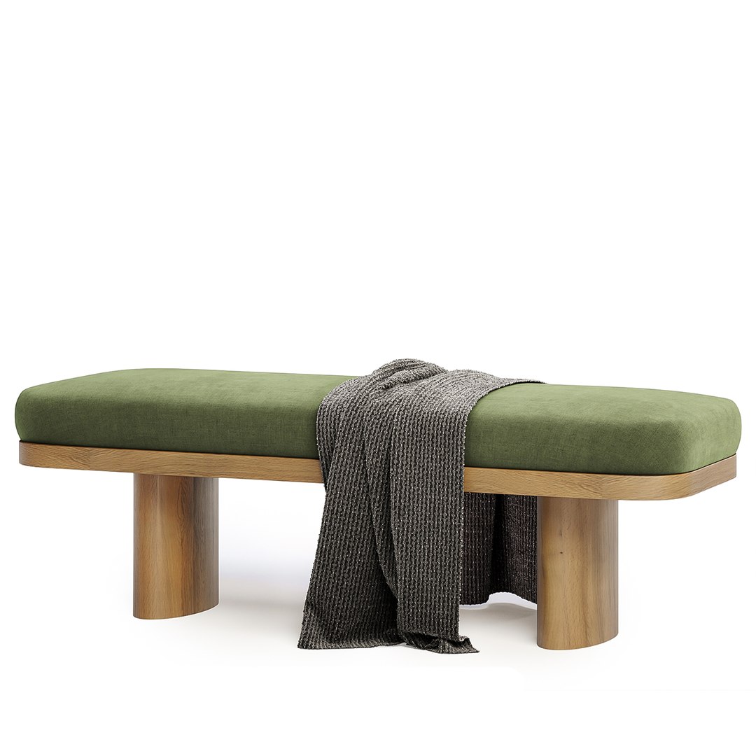 Hilary Bench 3D - TurboSquid 2227539