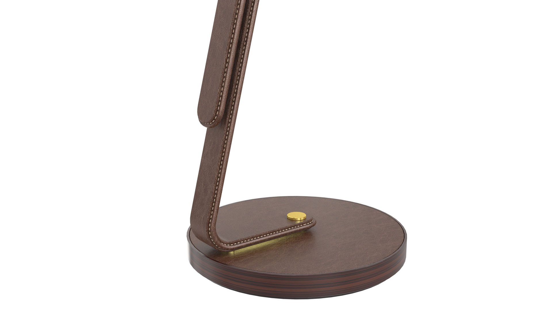 Ralph Lauren Devin Floor Lamp In Saddle Leather 3D - TurboSquid 1973607