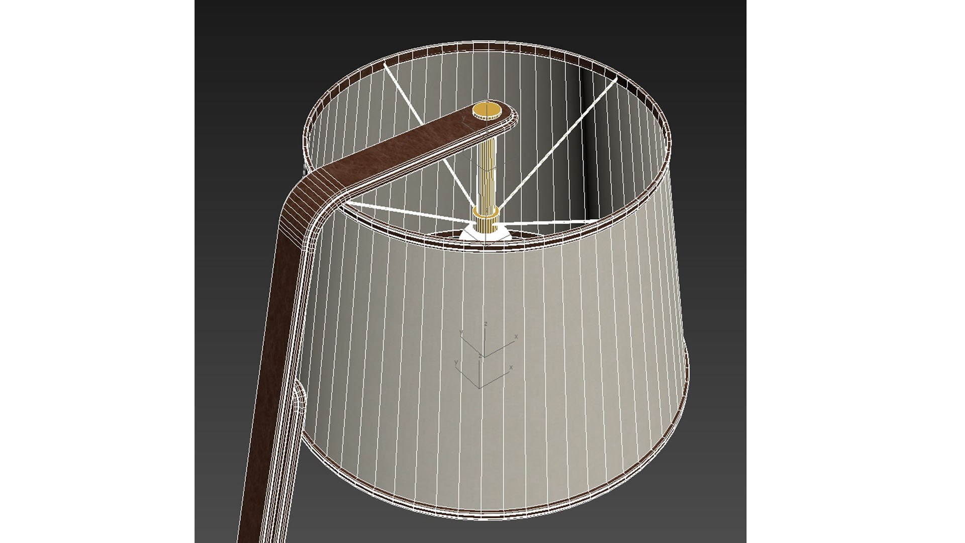 Ralph Lauren Devin Floor Lamp In Saddle Leather 3D - TurboSquid 1973607