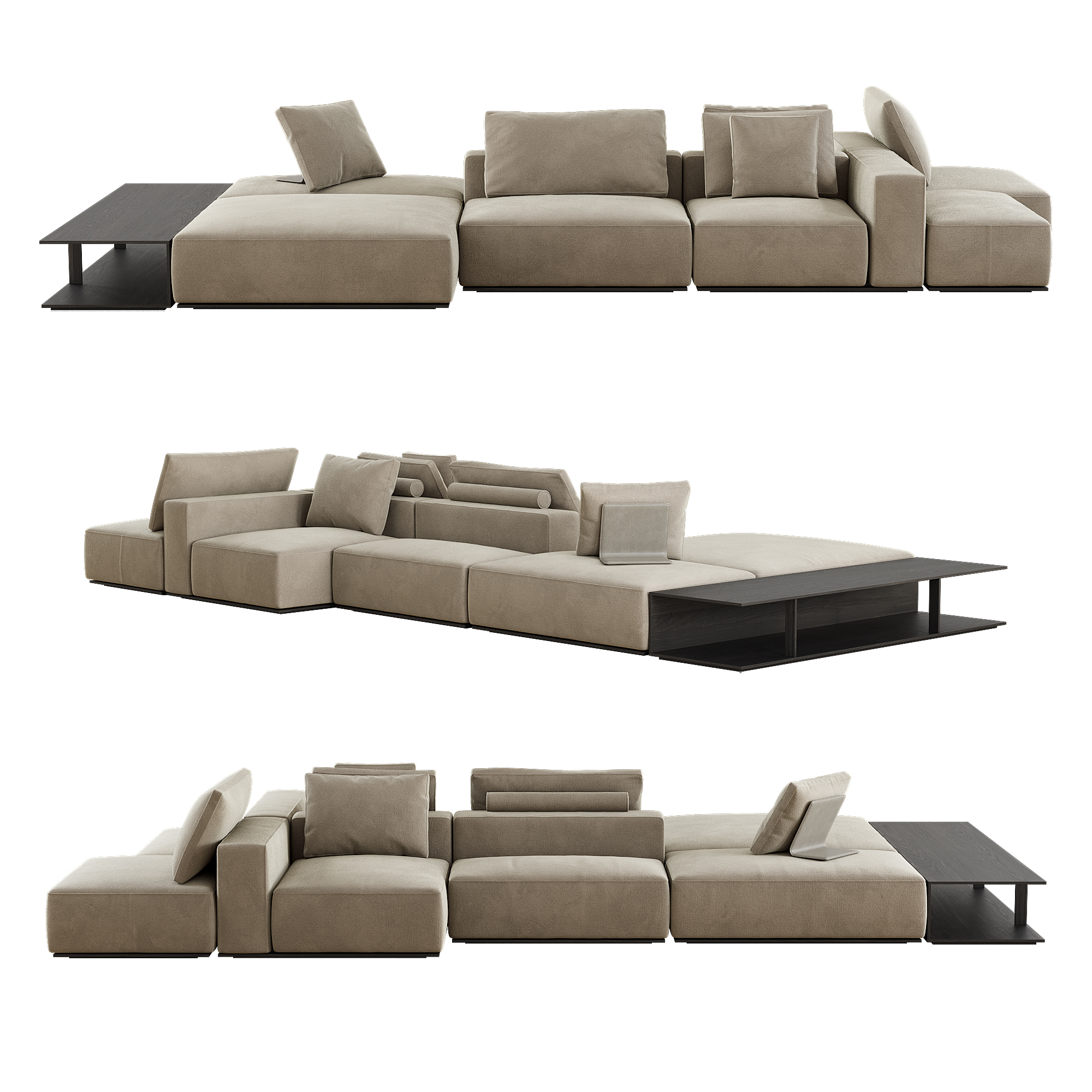 modèle 3D de Westside Divano Poliform - TurboSquid 1447969