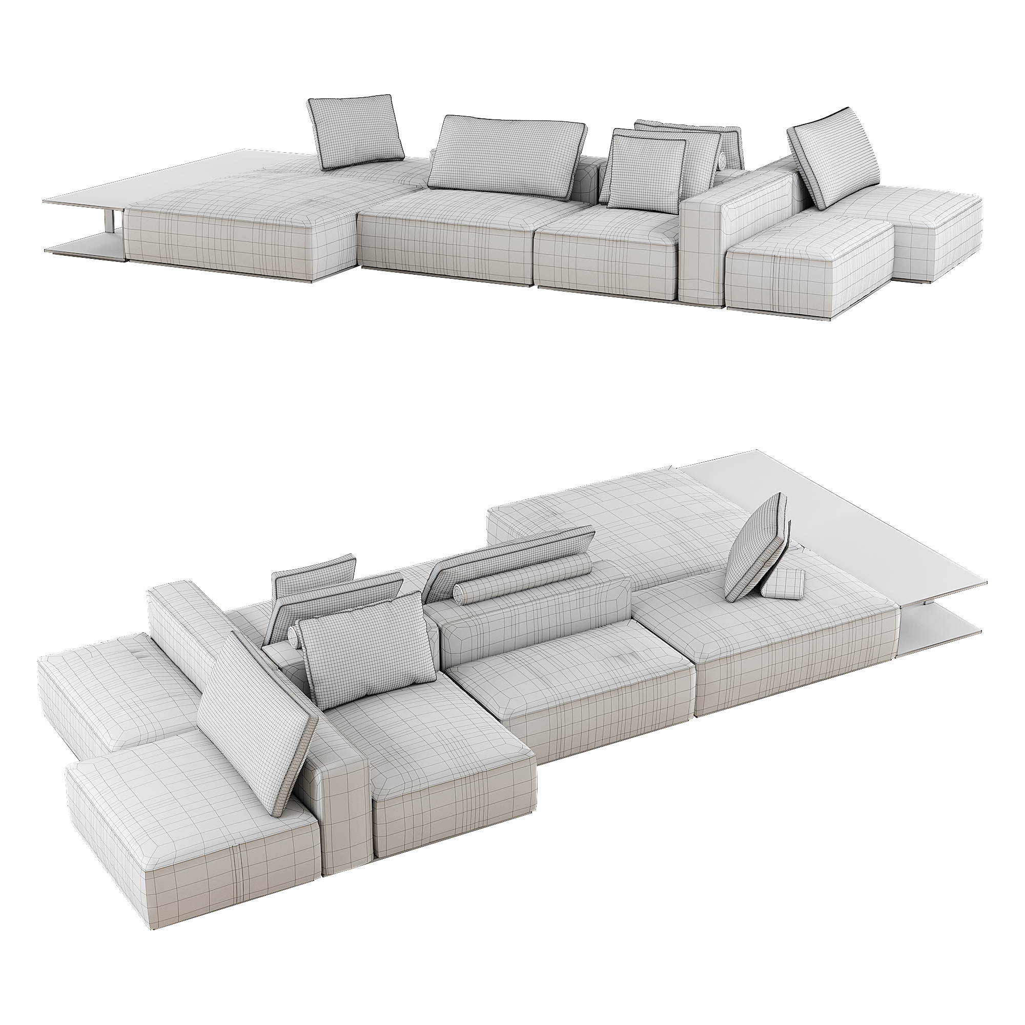 modèle 3D de Westside Divano Poliform - TurboSquid 1447969