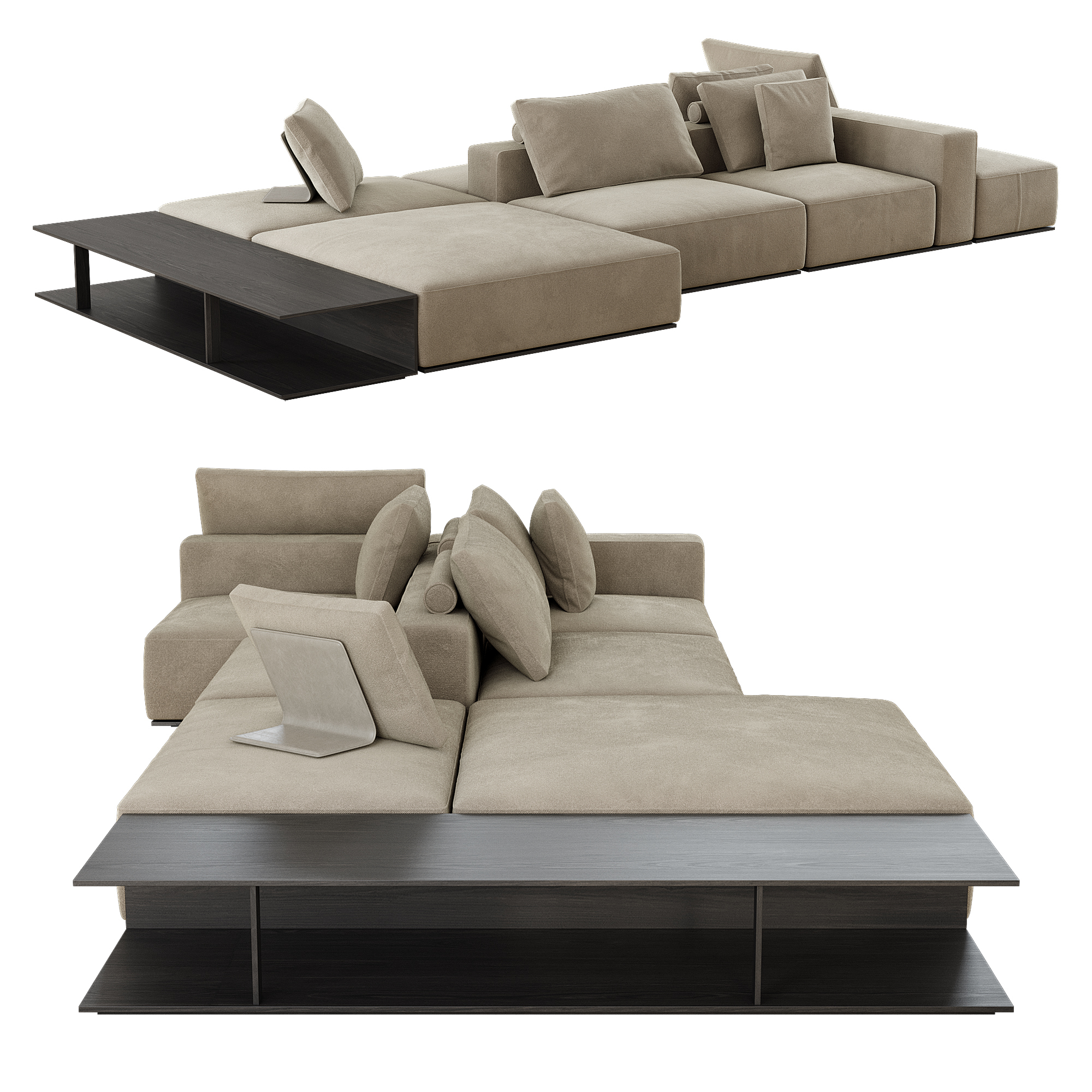 3D westside divano poliform model - TurboSquid 1447969