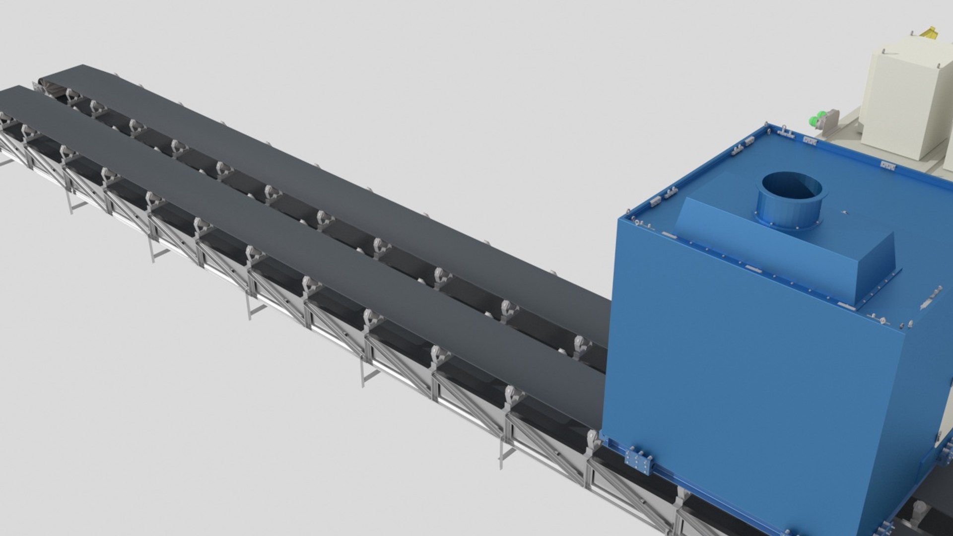 Automatic Sorting And Screening Machine 3D Model - TurboSquid 2085209