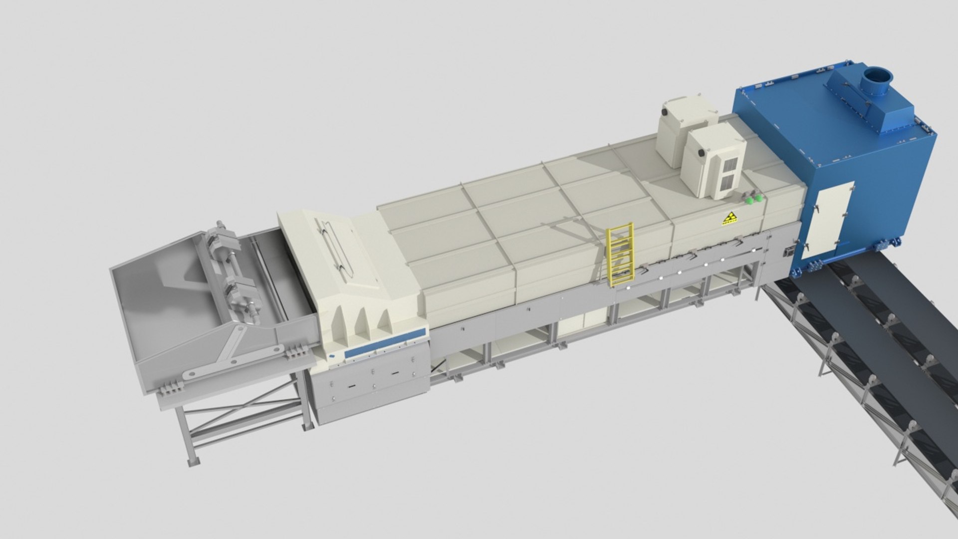 Automatic Sorting And Screening Machine 3D Model - TurboSquid 2085209