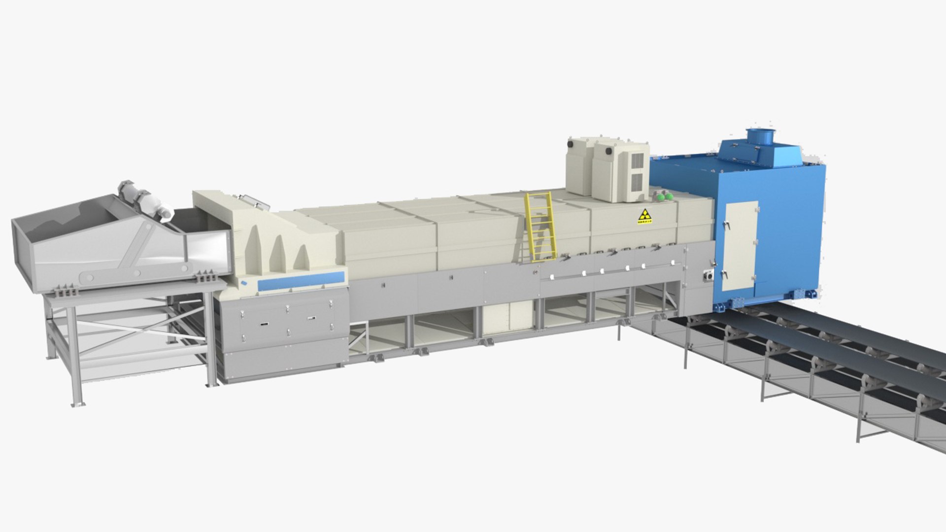 Automatic Sorting and Screening Machine 3D model - TurboSquid 2085209