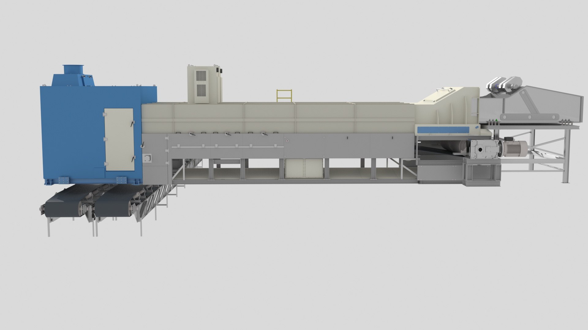Automatic Sorting And Screening Machine 3D Model - TurboSquid 2085209