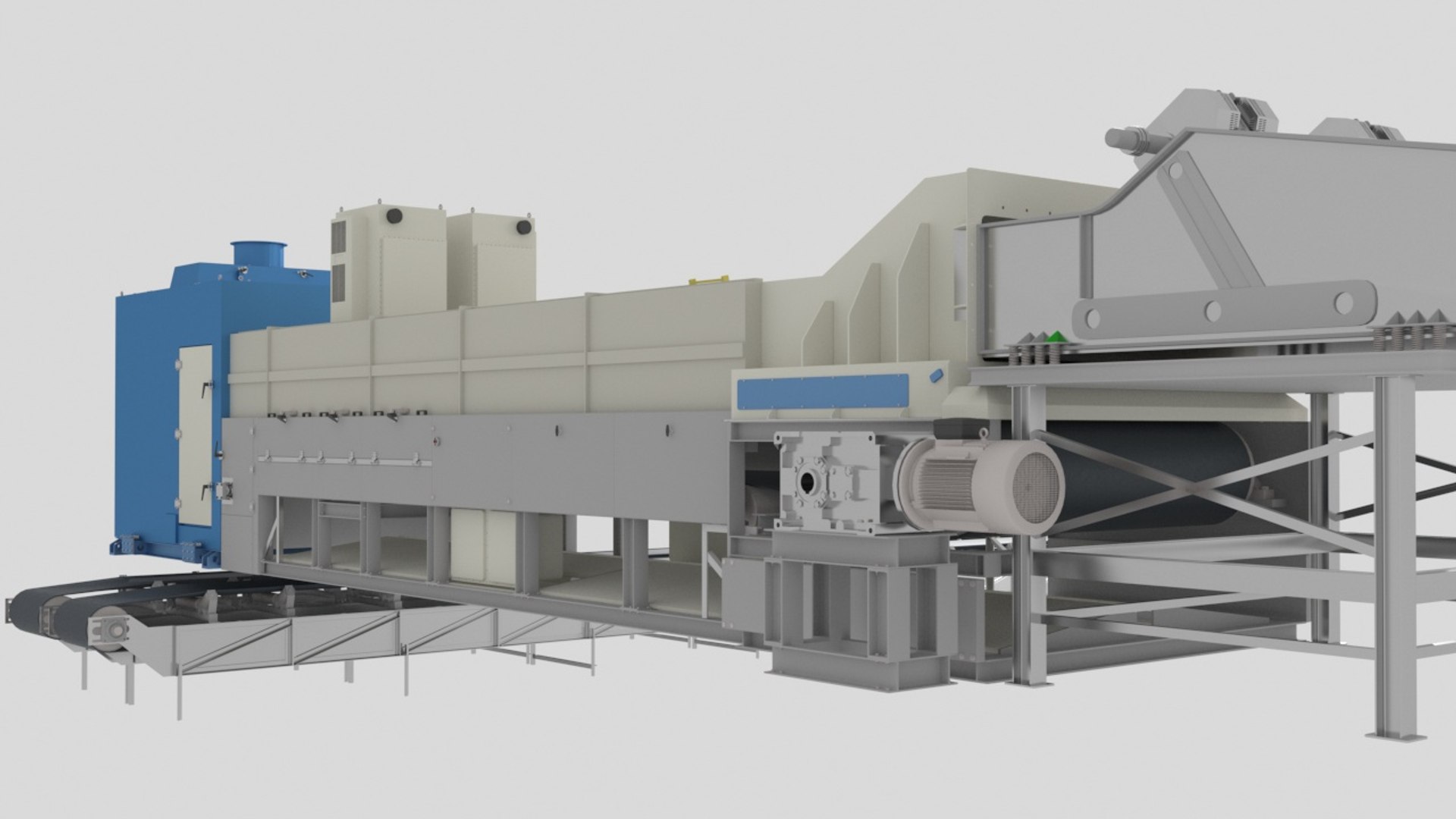 Automatic Sorting And Screening Machine 3D Model - TurboSquid 2085209